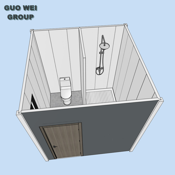 Prefab Modern Luxury Portable Sanitary Bathroom Modular Portable Mobile ...