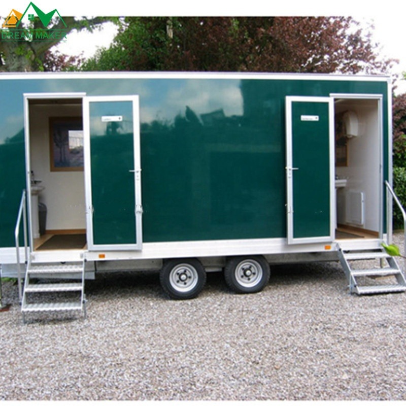 Modern Outdoor Mobile With Convenient Portable Toilet Portable Trailer ...